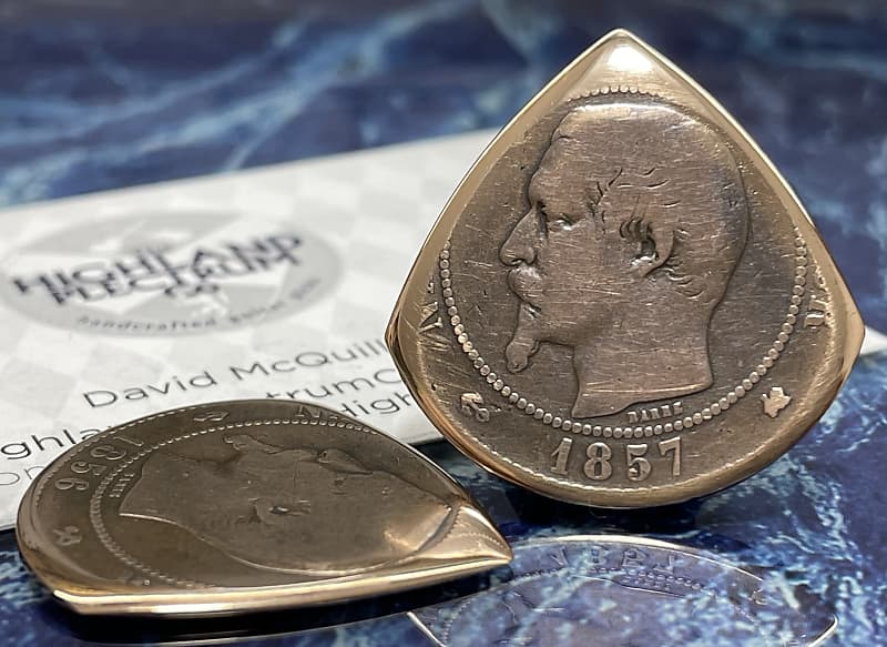 The Highland Plectrum Co. One 1857 French Napoleon 3rd 10 | Reverb