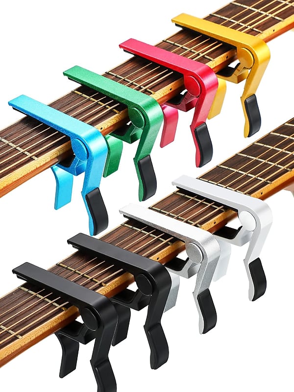 8 Pieces Guitar Capo Guitar Accessories Capo Aluminum Metal | Reverb