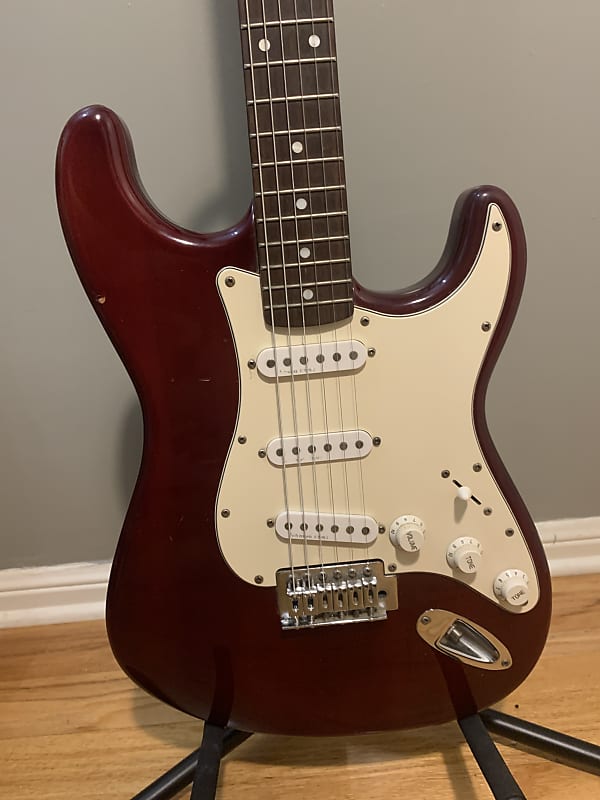 Johnson Stratocaster Style Electric Guitar | Reverb