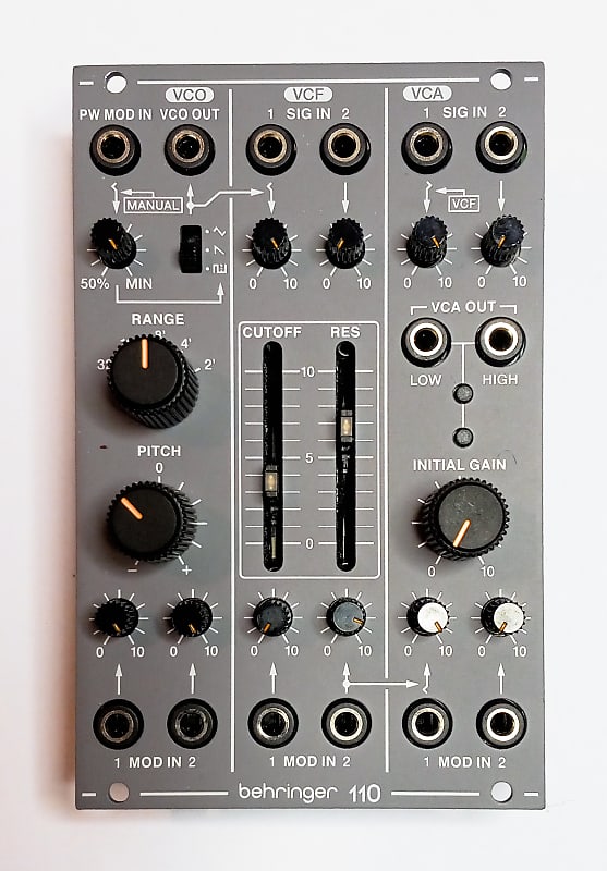 Behringer 110 VCO/VCF/VCA Analog Eurorack Module | Reverb Canada