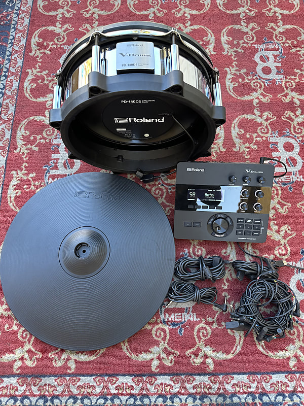 Roland Td 27 module / Pd140DS Snare / Cy18Dr ride cymbal | Reverb