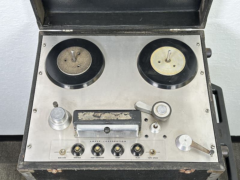 Ampex 350 / 351 Reel To Reel Transport Magnetic Tape Recorder | Reverb