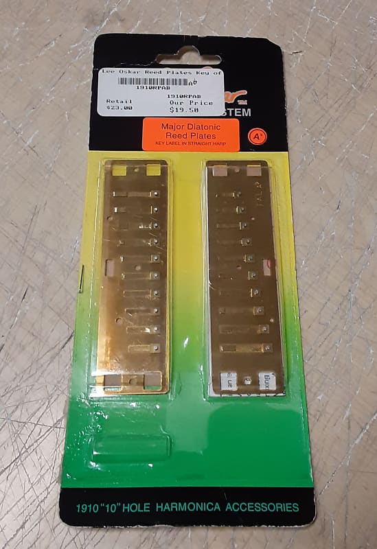 Lee Oskar Harmonica Replacement Reed Plates - Key of Ab Major | Reverb