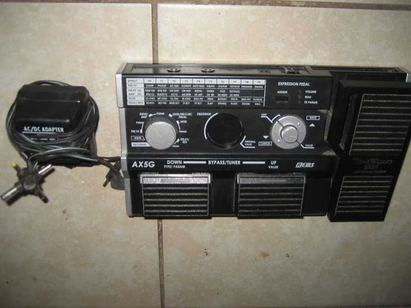 Korg ToneWorks AX5G Multi Effect Guitar Unit w/Power Supply | Reverb