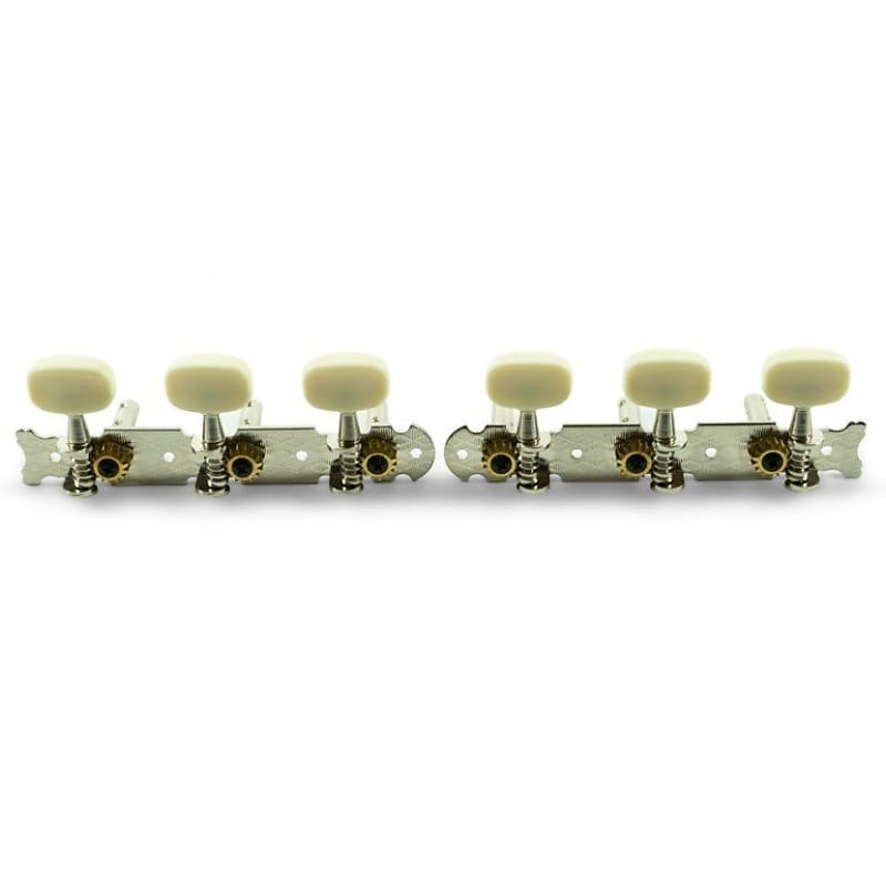WD Music 3-On-A-Plate Steel String Tuning Machines Chrome | Reverb