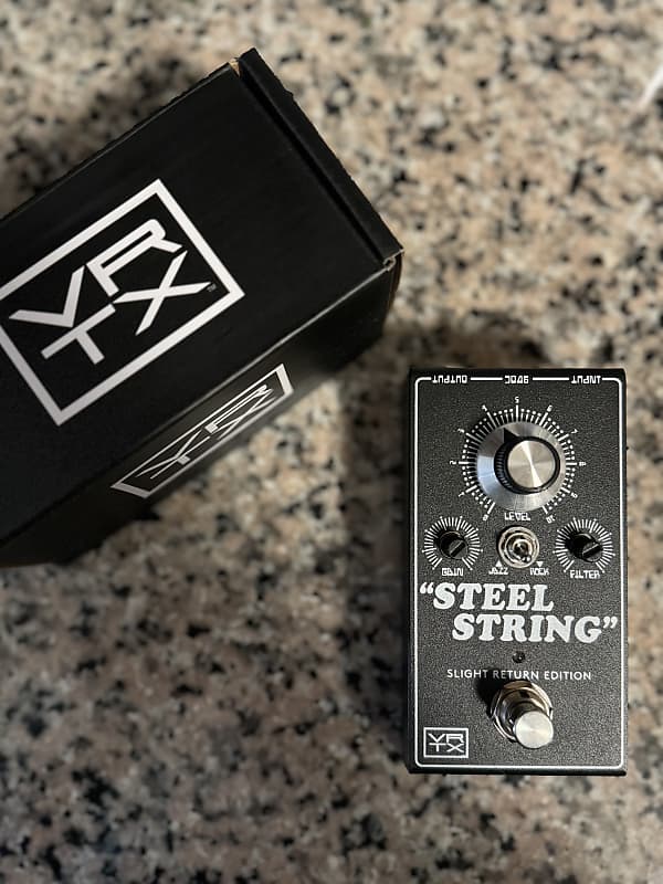 Vertex Steel String MKII (Slight Return) 2020s - Black | Reverb