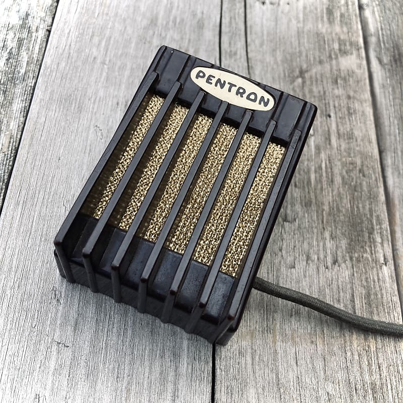 Pentron - Microphone - 60s - Vintage - Lofi - for Reel to | Reverb
