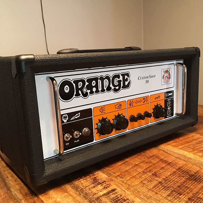 Orange Custom Shop 50 - Handwired - Black | Reverb UK