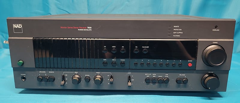 NAD 7600 Monitor Series Receiver (Black) | Reverb