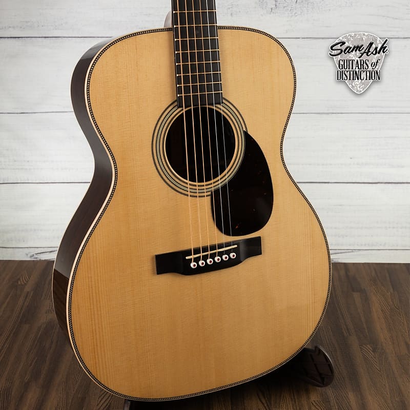 Martin OM-28E Modern Deluxe Acoustic Guitar (BEAR95) | Reverb