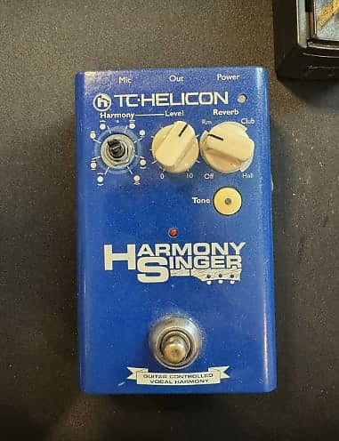 TC-Helicon Harmony Singer 2 Vocal Harmony and Reverb Pedal | Reverb