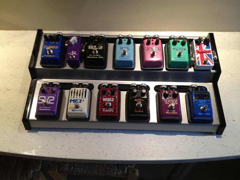 Pedalboard réalisé par Custom Pedal Chain System Mini | Reverb