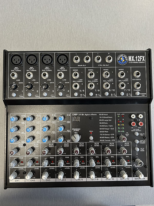 TOPP PRO MX12FX Mixer | Reverb