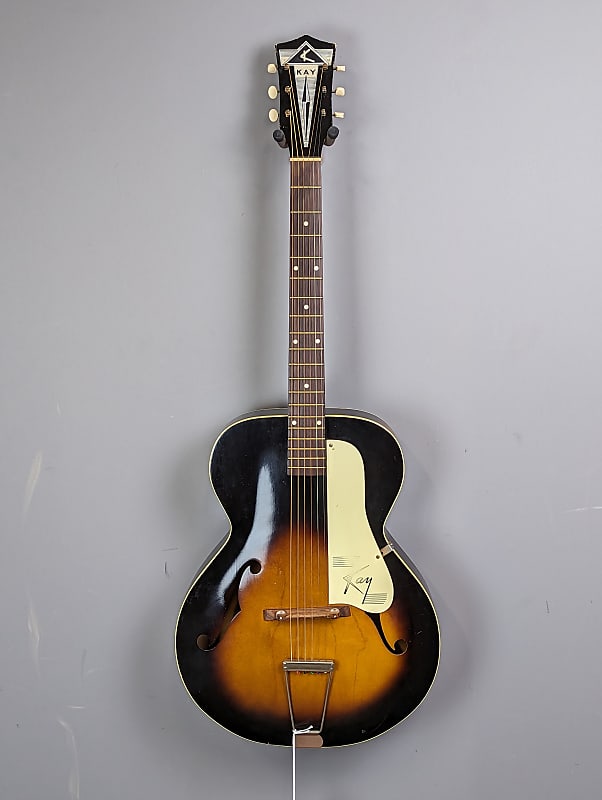 Kay N-3 Early- Mid 60s Archtop Acoustic Guitar | Reverb