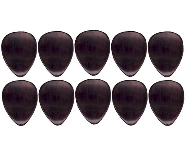 John Pearse Rosewood Sarod Picks - 10 Pack | Reverb