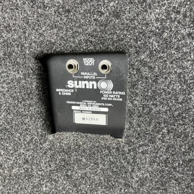 Sunn (Fender) Model 1201 12" PA Speakers | Reverb