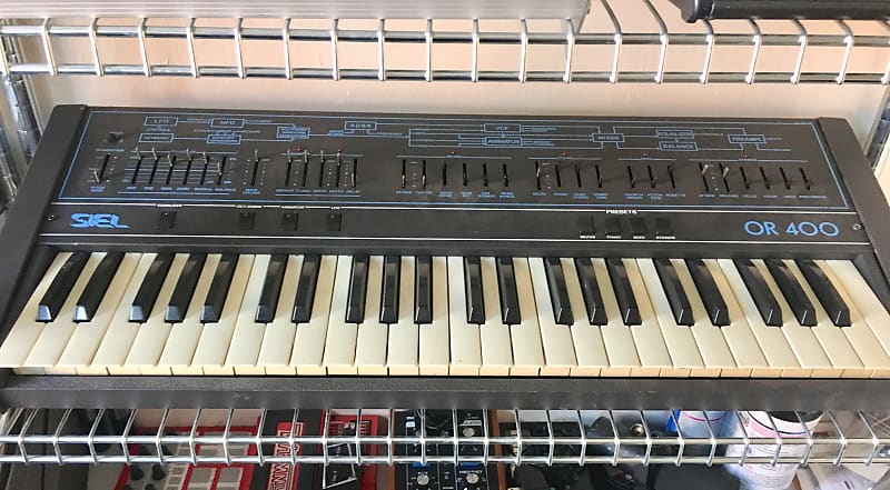 Siel OR400 80s Italian String Synth | Reverb