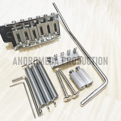 1 Set Guitar Bridge 2 point Tremolo with steel Big Block | Reverb