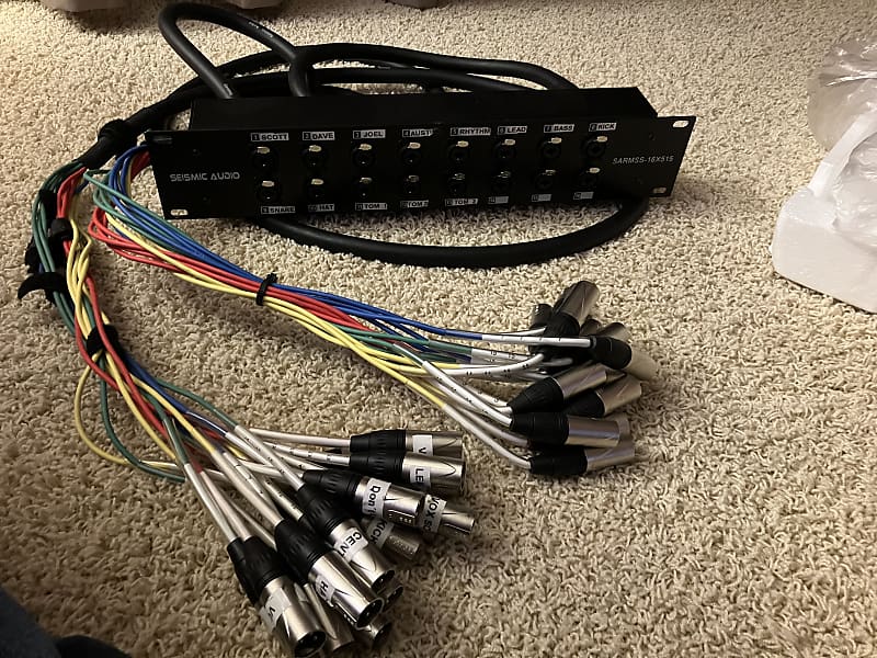 Seismic Audio 16 channel splitter | Reverb