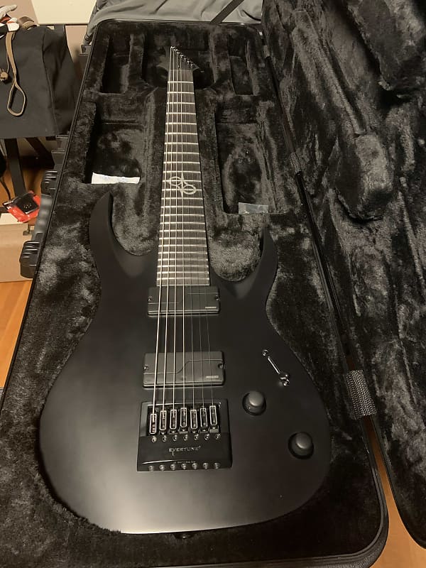Solar Guitars A1.7AC 2023 - Matte Black 7 String with | Reverb