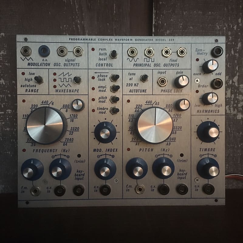 Buchla 259r with vintage vactrols built by Roman Filippov | Reverb UK