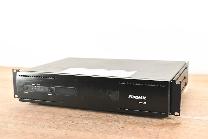 Furman F1000-UPS 1000VA 2RU Rack-mountable Uninterruptible | Reverb