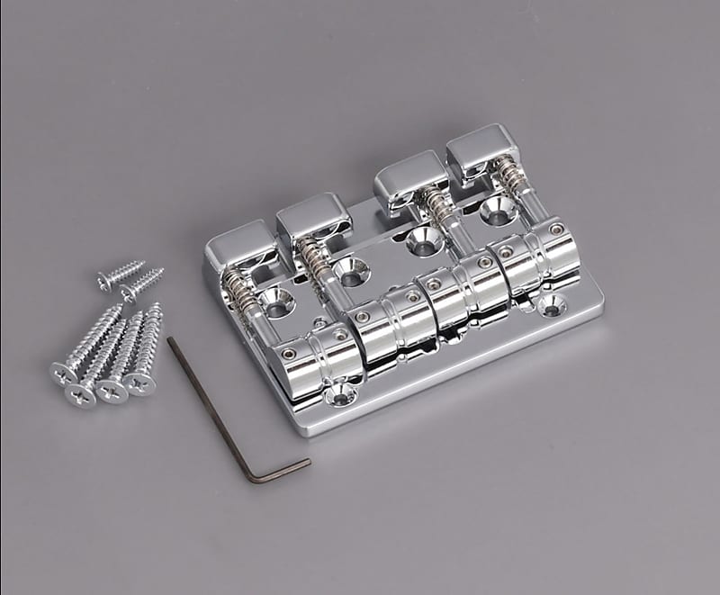 Gotoh J510SJ 4-String Bass Bridge - Chrome | Reverb