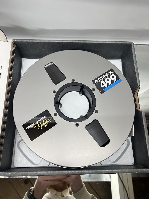 Ampex 499 Grand Master Gold 2" x 2500' Used | Reverb