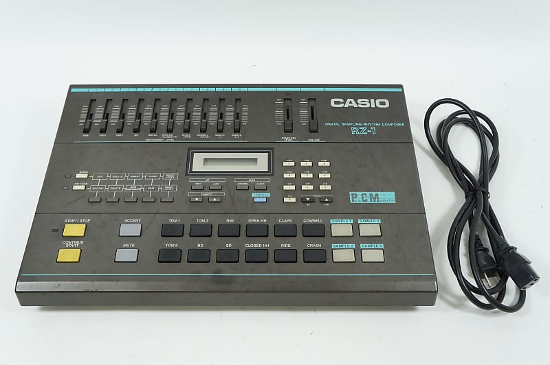 CASIO RZ-1 Drum Machine Vintage 8Bit Lo-Fi Sampler Parallel | Reverb
