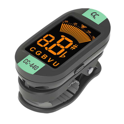 ChromaCast 440 Series Clip-On Chromatic Tuner, Surf Green | Reverb