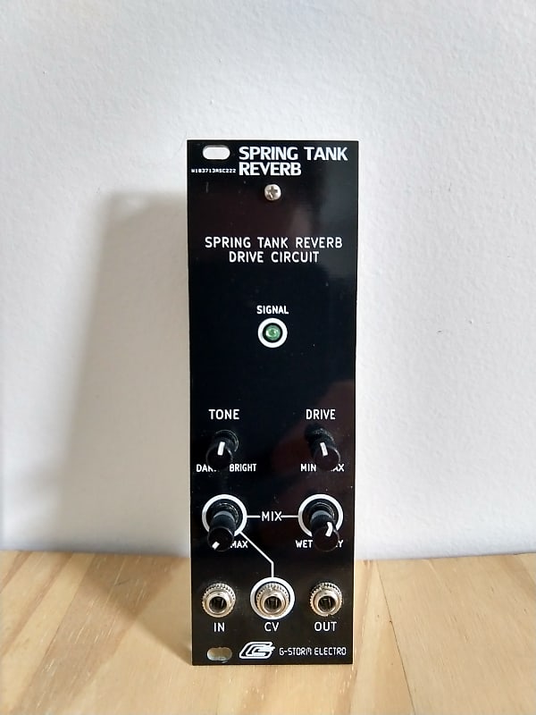 G-Storm Electronic Spring Tank Reverb + Accutronics Tank | Reverb