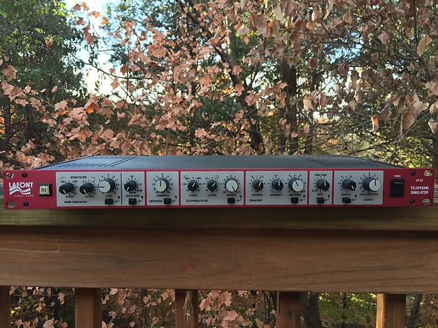 LaFont LP-23 Telephone Simulator Red, Filter, Noise | Reverb