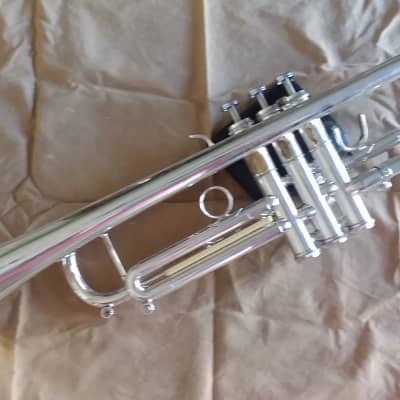 Getzen Eterna 900ST Tunable Bell early 80's - Silver | Reverb