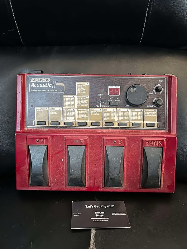 DOD Acoustic-1 Acoustic Guitar Multi Effect Pedal | Reverb