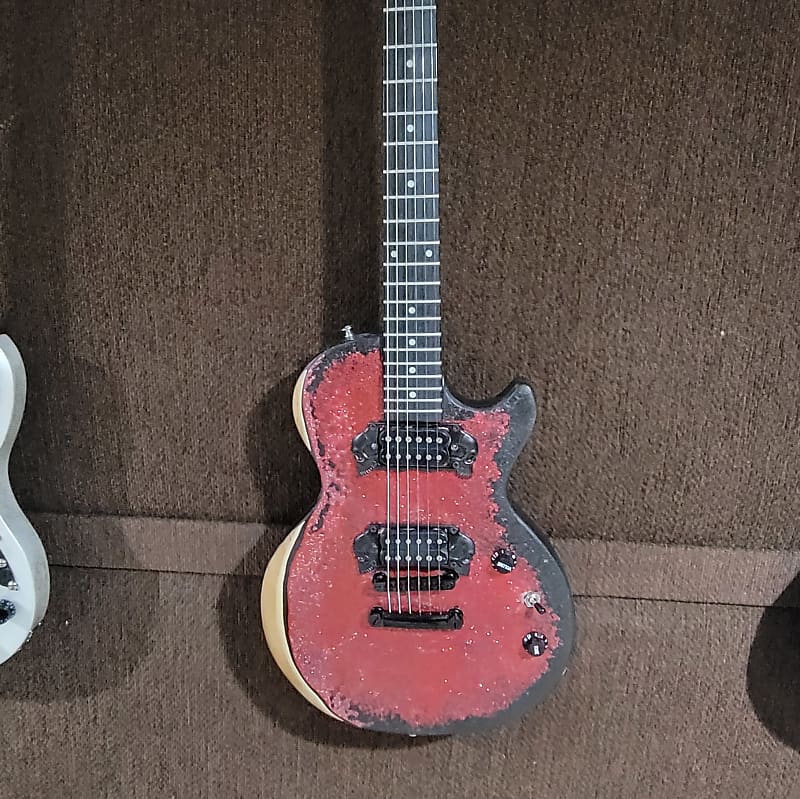 Jim Cat Les Paul (style) 2022 Red/Black | Reverb