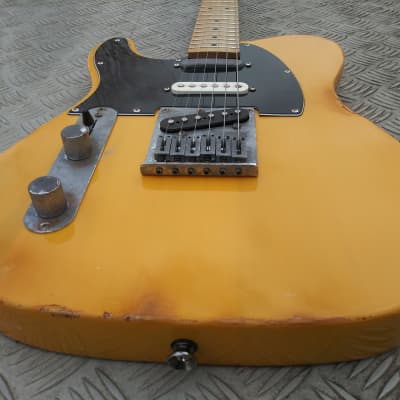Farris Built Nashville Telecaster - Trans Yellow Relic Left | Reverb