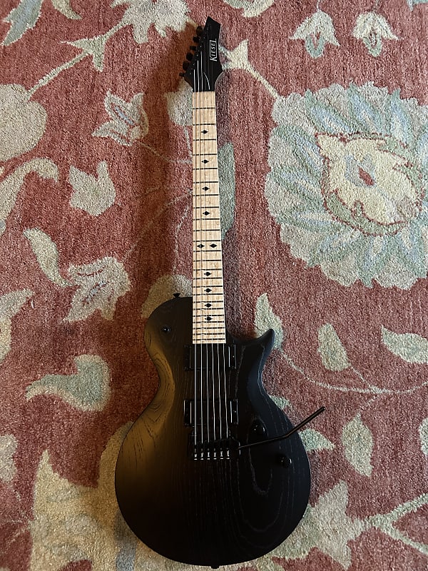 2023 Kiesel CS624X Swamp Ash Satin Black Birdseye Maple | Reverb