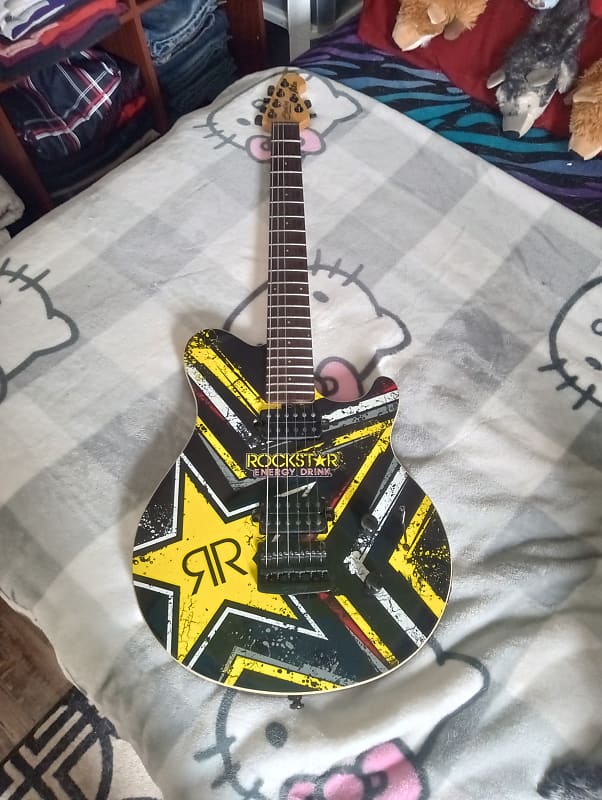 Sterling AX20 Mid-2000s - Rockstar Energy Drink Graphic | Reverb