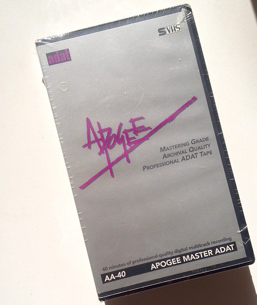 Apogee Professional Adat Master Tape Sealed AA-40 40 | Reverb UK
