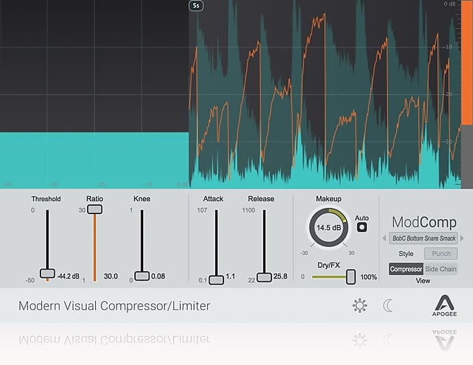 Apogee ModComp | Reverb