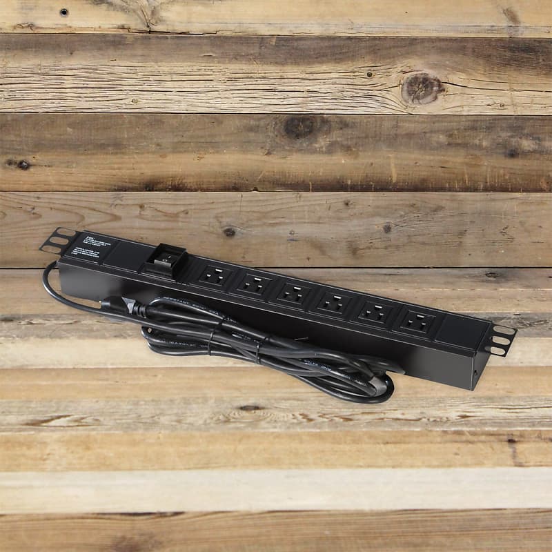 Open Box Gator GRW-PWRVERT-6 Horizontal Rack Mount Power | Reverb