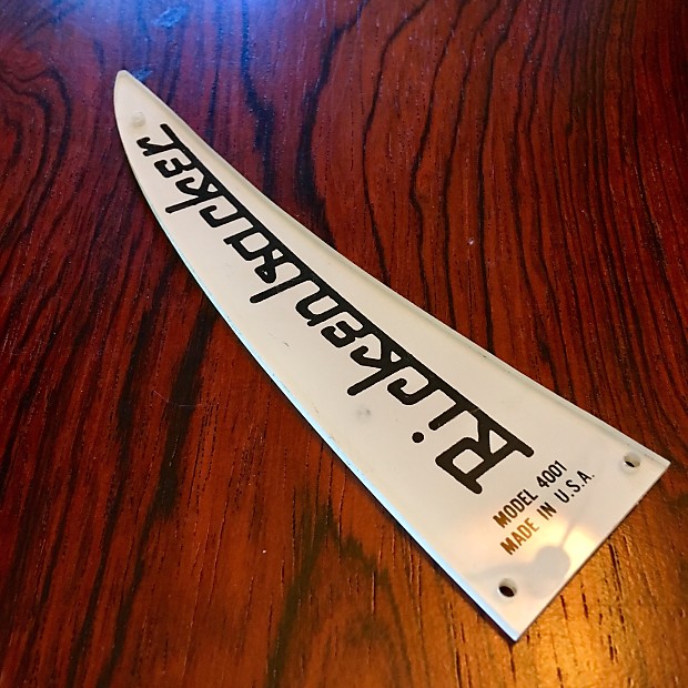 Rickenbacker 4001 truss rod cover trc c 1960s 1970s | Reverb