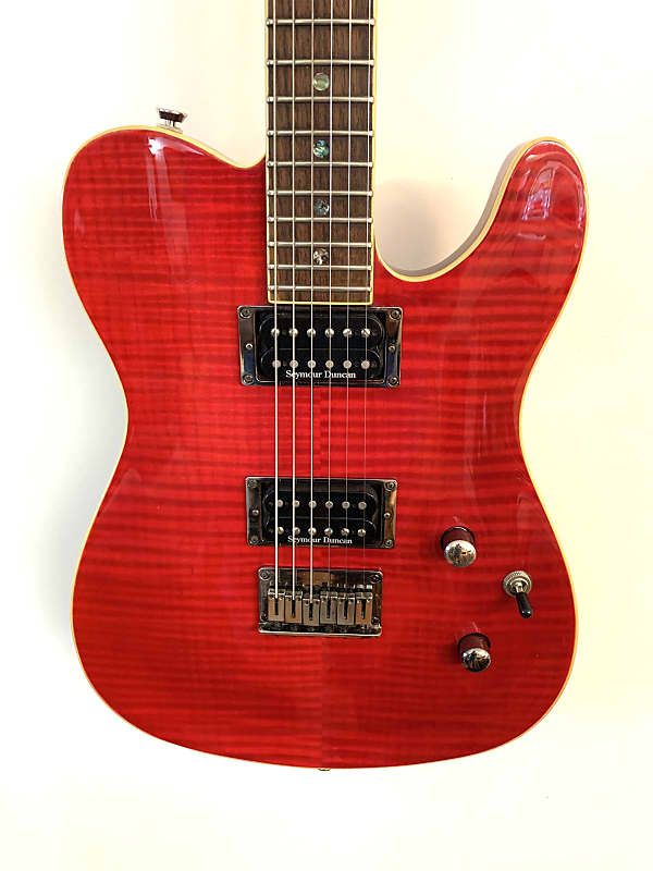 Fender Special Edition Custom Telecaster Flamed Maple Top HH | Reverb