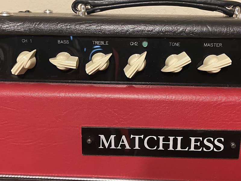 Matchless C15 Guitar Amp Head - Black / Red | Reverb