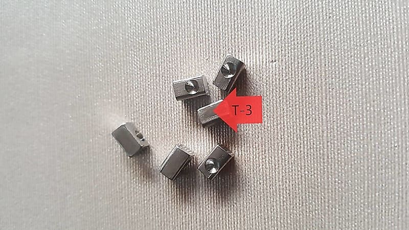 6 Pieces Floyd Rose Titanium Tremolo Bridge Block Insert | Reverb