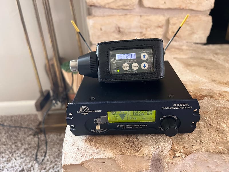Lectrosonics HMM Transmitter / R400A Reciever 2018 Blue | Reverb