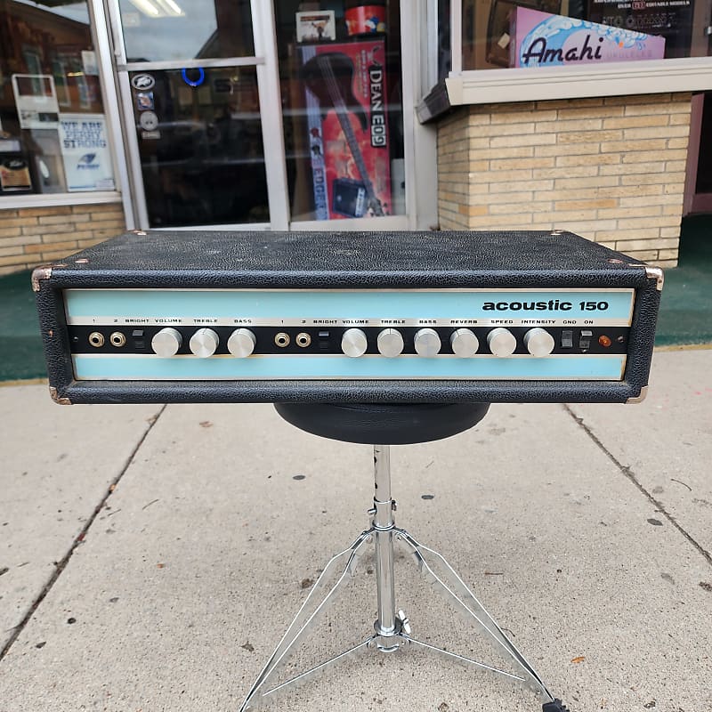 Acoustic 150 2 Channel Amp Head w/Tremolo and Reverb | Reverb UK