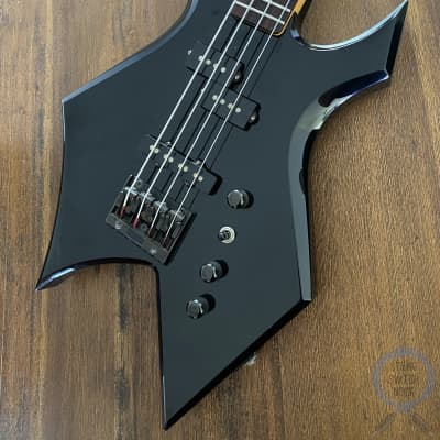 BC Rich Warlock Bass, Black, NJ, 1989 | Reverb Australia