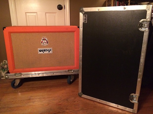 Orange 2x12 PPC212 Guitar Cabinet w/ Roadcase (closed-back) | Reverb