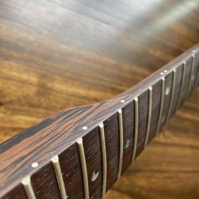 Wenge Tele Neck fits fender Telecaster body 22 frets | Reverb